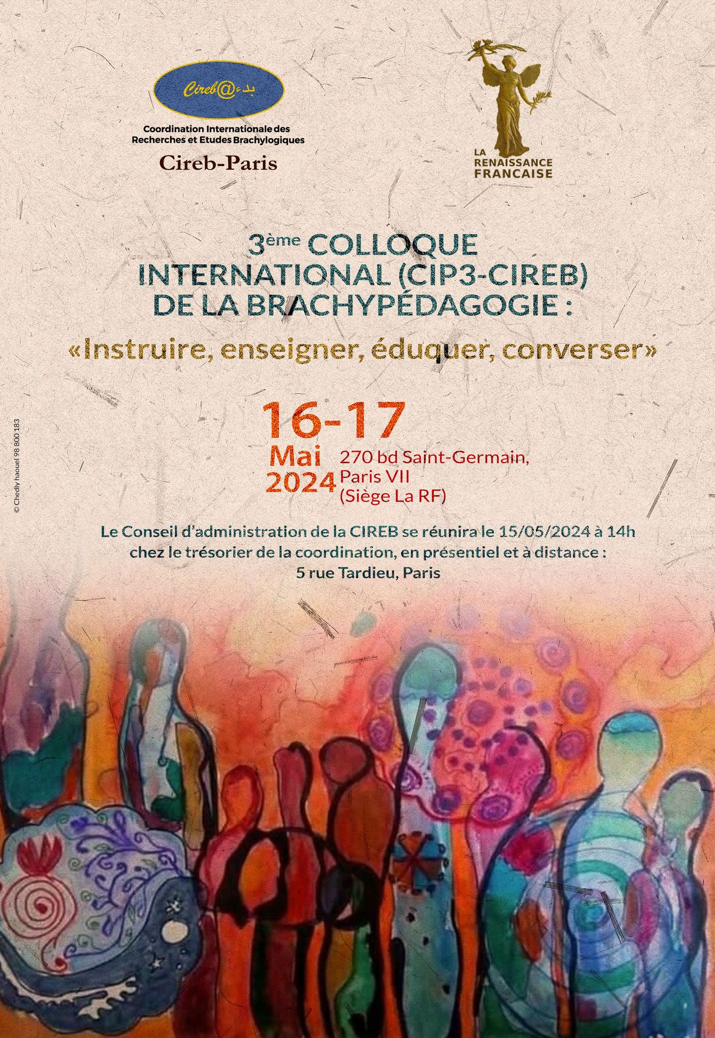 3ème Colloque de la Cireb à Paris: Instruire, enseigner, éduquer ...